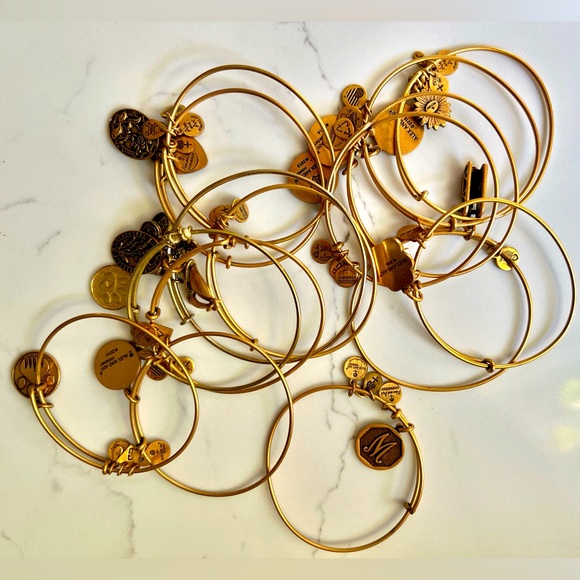 Alex and Ani | Jewelry | Alex And Ani Charmed Bangle Bracelets 2 | Poshmark